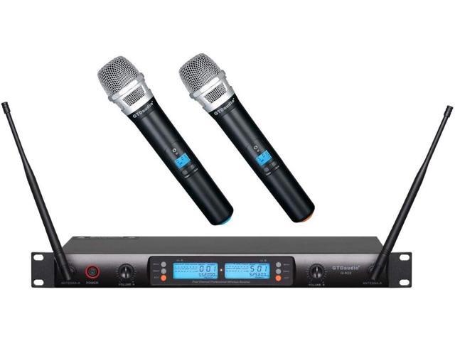 Click here for GTDaudio 2x100 Adjustable Channels UHF Wireless Co... prices