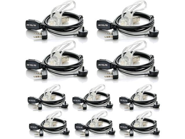 Click here for Case of 10  Retevis Walkie Talkies Earpiece with M... prices
