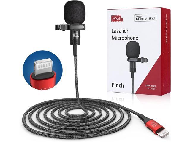 Click here for PIXEL Lavalier Microphone for iPhone (Apple MFi-Ce... prices