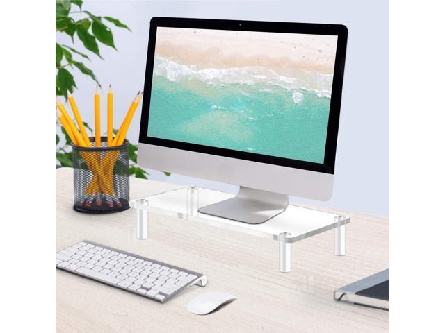Click here for YestBuy Acrylic Monitor Stand Riser  Clear Compute... prices