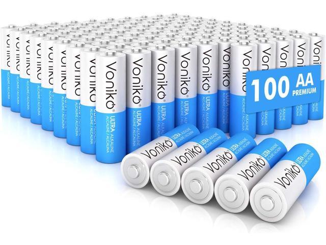 Click here for Voniko - Premium Grade AA Batteries - (100 Pack) -... prices