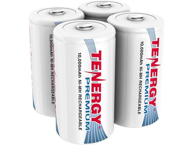 Click here for Tenergy Combo: 4 pcs Premium D Size Rechargeable B... prices