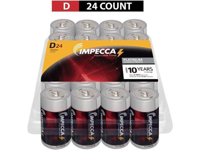 Click here for Impecca D Batteries (24-Pack) High Performance Alk... prices
