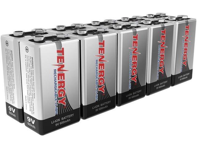 Click here for Tenergy 9V 600mAh Li-ion Rechargeable Batteries  1... prices