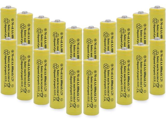 Click here for AA NiCd 600mAh 1.2V Solar Batteries Rechargable fo... prices