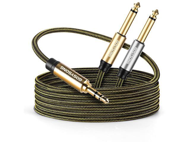 Click here for 3.5mm to 1/4 stereo cable 50ft  GOSYSONG 1/8 TRS t... prices