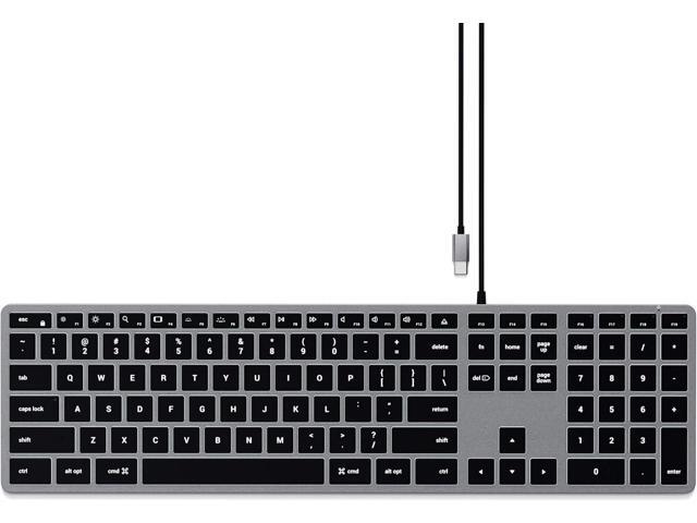 Click here for Satechi Slim W3 Wired Backlit Keyboard with Numeri... prices