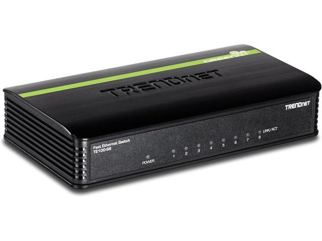 Click here for TRENDnet 8-Port Unmanaged 10/100 Mbps GREENnet Eth... prices