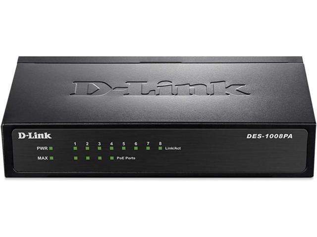 Click here for D-Link Fast Ethernet Switch  8 Port Unmanaged w/ 4... prices