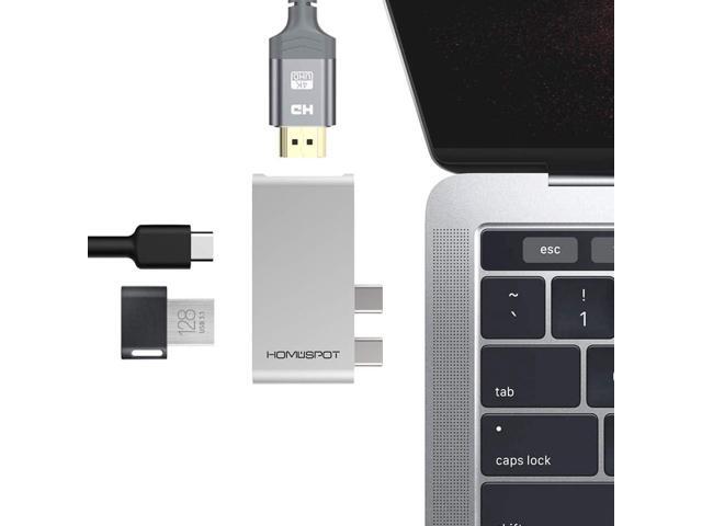Click here for HomeSpot 3-in-1 USB Type-C Hub for MacBook Pro 13/... prices