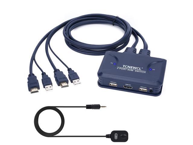 Click here for 4K KVM Switch HDMI 2 Port  USB HDMI Switcher with... prices