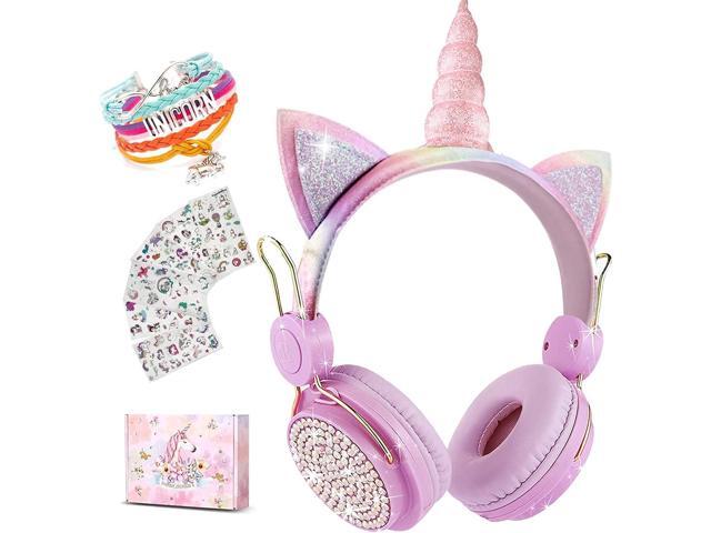 Click here for Unicorn Wireless Headphones for Kids Cat Ear Bluet... prices