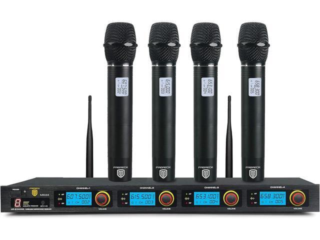 Click here for PRORECK MX44 4-Channel UHF Wireless Microphone Sys... prices
