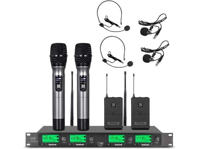 Click here for WENWEN Wireless Microphone System UHF 4 Channel 2... prices