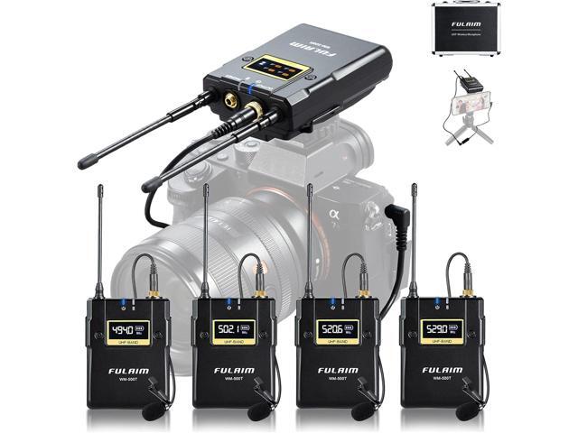 Click here for FULAIM WM500 UHF Wireless Lavalier Microphone Syst... prices