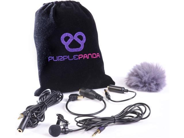 Click here for Purple Panda Lavalier Microphone Kit Clip-On Lapel... prices