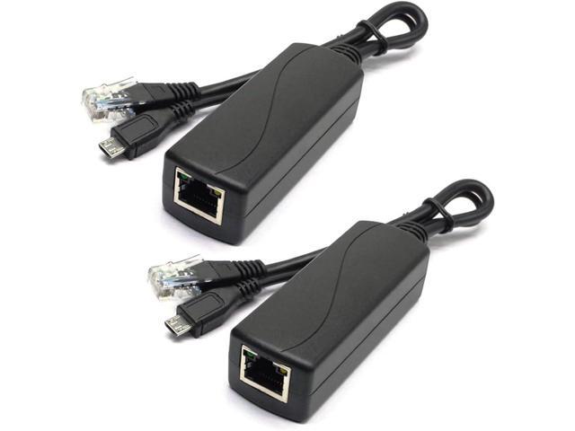 Click here for 2-Pack Active 5V 2.4A PoE Splitter Adapter IEEE 80... prices