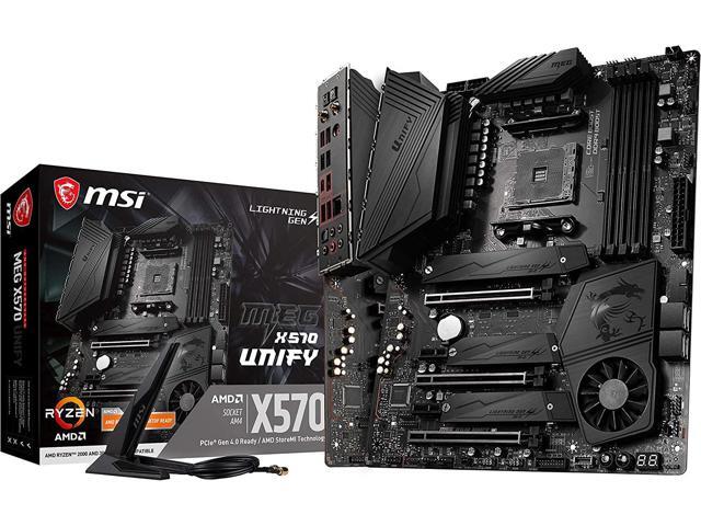 Click here for MSI Meg X570 Unify Motherboard (AMD AM4  DDR4  PCI... prices