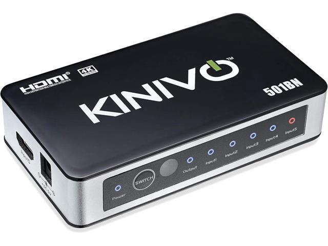 Click here for Kinivo HDMI Switch 4K HDR  (5 Port  4K 30Hz  Auto-... prices
