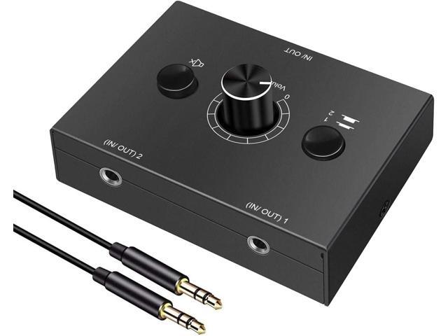 Click here for 3.5mm Stereo Audio Switch Audio Switcher Passive S... prices