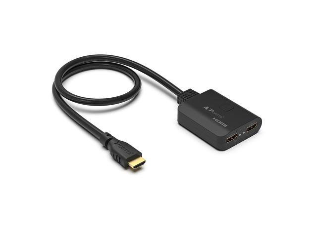 Click here for PORTTA HDMI Splitter 1×2 Splitter Supports 4K@60Hz... prices