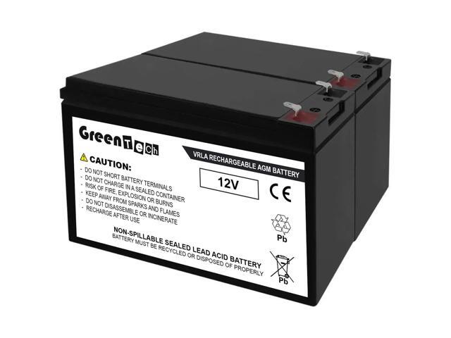 Click here for GREENTECH COMPATIBLE RB1290X2-12V9AH SLA BATTERY F... prices