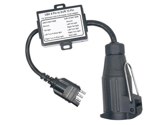 Click here for CARROFIX USA 4-Way Flat Plug to European 13-Pin Co... prices