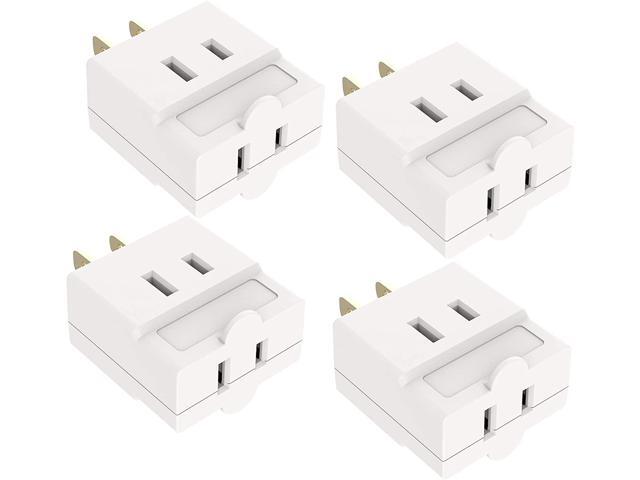Click here for Oviitech Single Receptacle to 3 Outlet Cube Wall T... prices