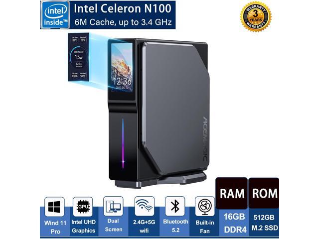 Click here for kamrui Vertical Office PC S1 Mini PC LCD Screen  I... prices