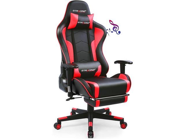 Click here for Gaming Chair with Footrest Speakers Video Game Cha... prices