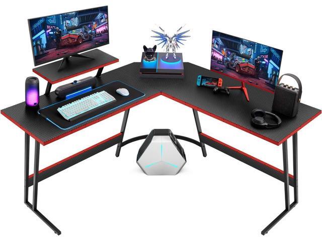 Click here for L Shaped Gaming Desk Computer Corner Desk PC Gamin... prices