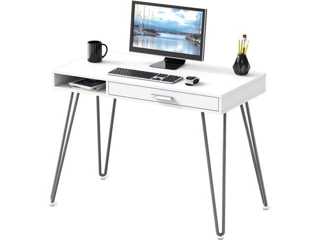 Click here for SHW Home Office Computer Hairpin Leg Desk with Dra... prices