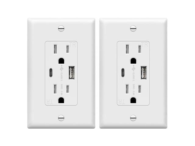 Click here for TOPGREENER USB Outlet  Type C USB Wall Outlet  15... prices