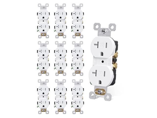 Click here for AIDA 20 Amp Outlet Duplex Electrical Receptacle Ou... prices