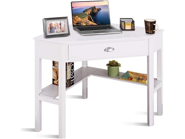 Click here for GOFLAME Computer Corner Desk  Wood Compact Home Of... prices