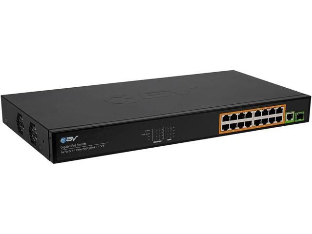 Click here for BV-Tech 16 Ports PoE+ Switch (16 Gigabit Ethernet... prices