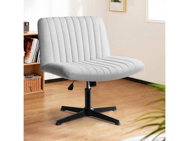 Click here for Criss Cross Desk Chair No Wheels  Fabric Padded Ar... prices