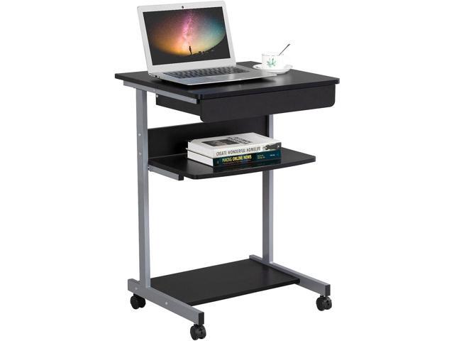 Click here for Topeakmart Mobile Compact Computer Desk Cart for S... prices