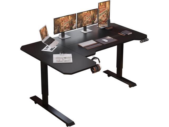 Click here for L-Shaped 59 Height Adjustable Electric Standing De... prices
