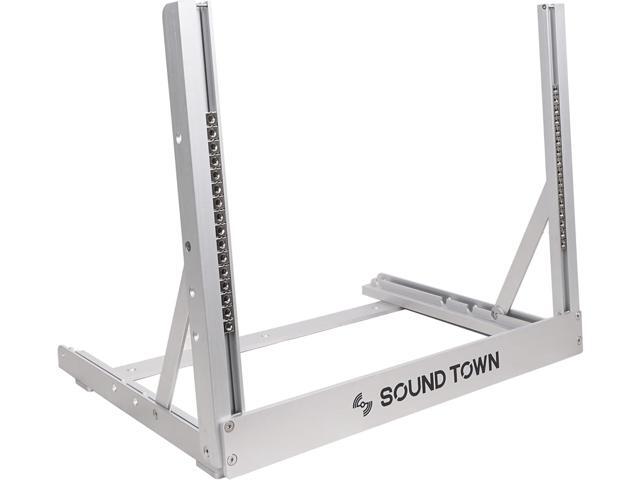 Click here for Sound Town 8U Aluminum 2-Post Desktop Open-Frame R... prices