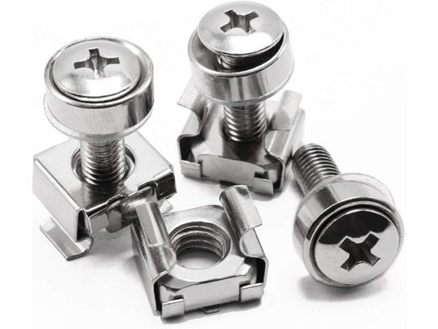 Click here for Lancher 60-Pack M6 x 16mm Screws and Cage Nuts for... prices