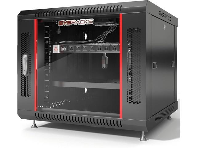 Click here for Network Data Cabinet - 9U Rack Mount - Wall Mount... prices