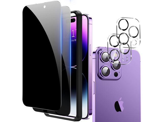 Click here for Fotbor for [2+2 Pack] iPhone 14 Pro Max Privacy Sc... prices