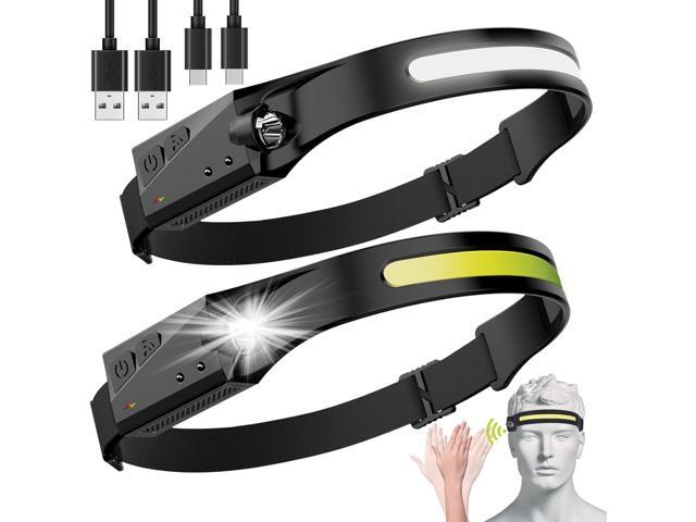 Click here for LED Headlamp  2 Pack Rechargeable Flashlight for A... prices