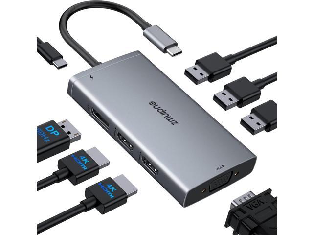 Click here for USB C Docking Station Dual Monitor for Dell HP  Qu... prices