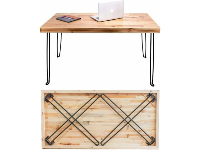 Click here for Sleekform Portable Folding Desk - Wood Foldable Ta... prices