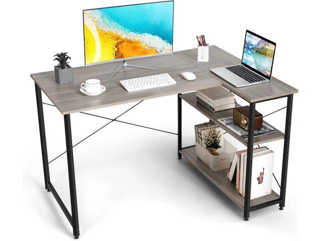 Click here for Tangkula L-Shaped Computer Desk with Reversible Sh... prices