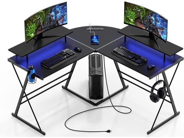 Click here for Evajoy Gaming Desk  L Shaped Computer Corner Desk... prices