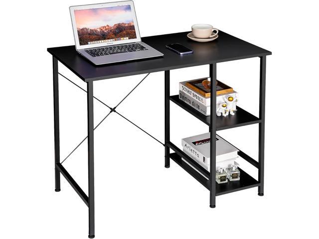 Click here for ZENY Small Computer Desk with Storage Shelves  36... prices
