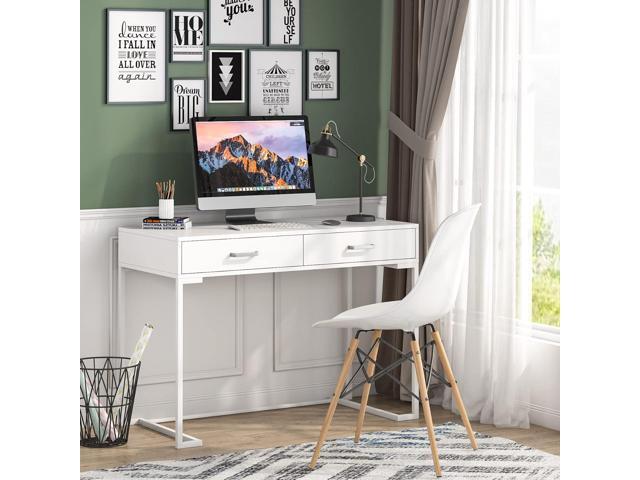 Click here for Tribesigns Computer Desk with Drawers for Small Sp... prices